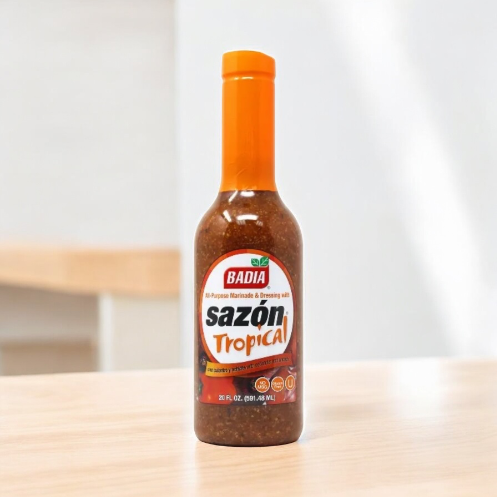 Badia Sazón Tropical (Marinade)con Culantro y Achiote 591.48ml – La ...